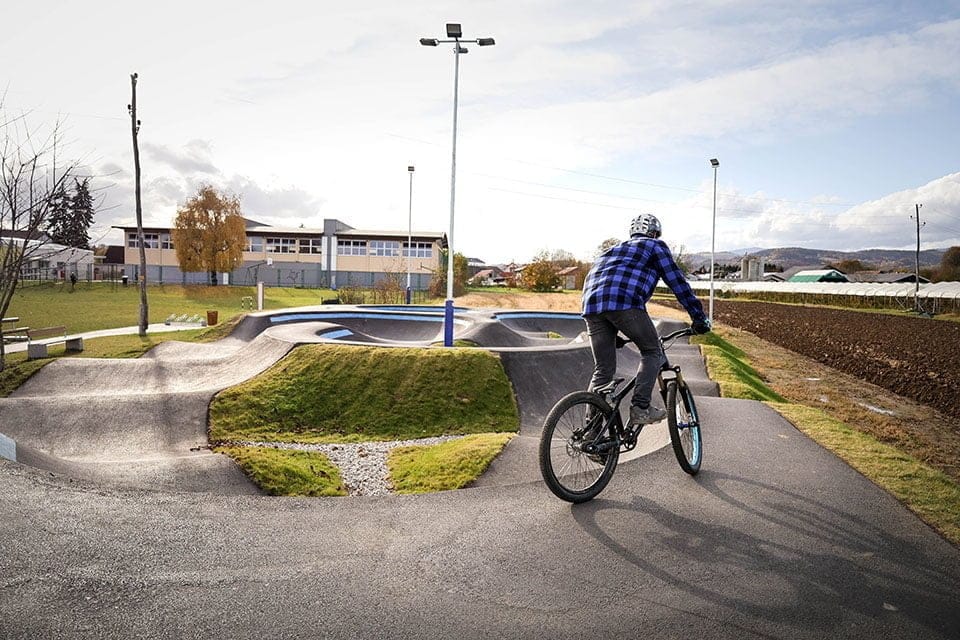 Pump track and skatepark Rače - Alliance ASE